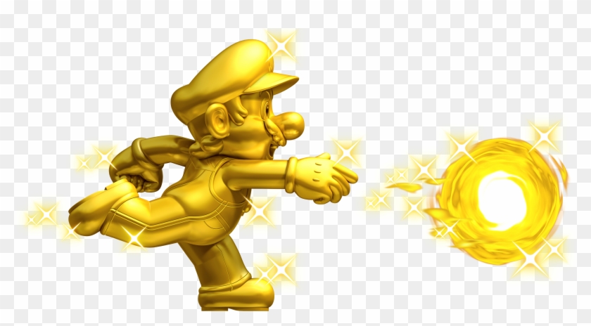Gold Mario - Gold Mario - Free Transparent PNG Clipart Images Download