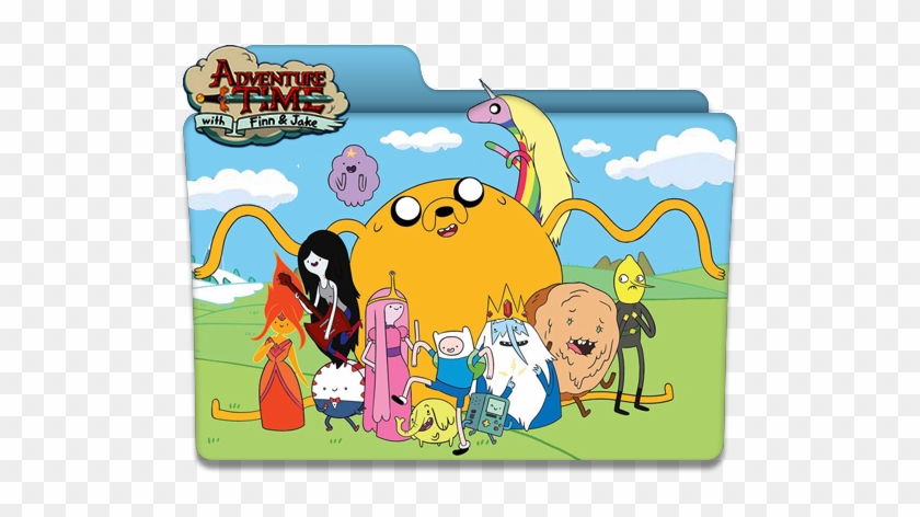 Adventure Time Folder Icon By Helloiamkyle - Adventure Time - Full Size ...
