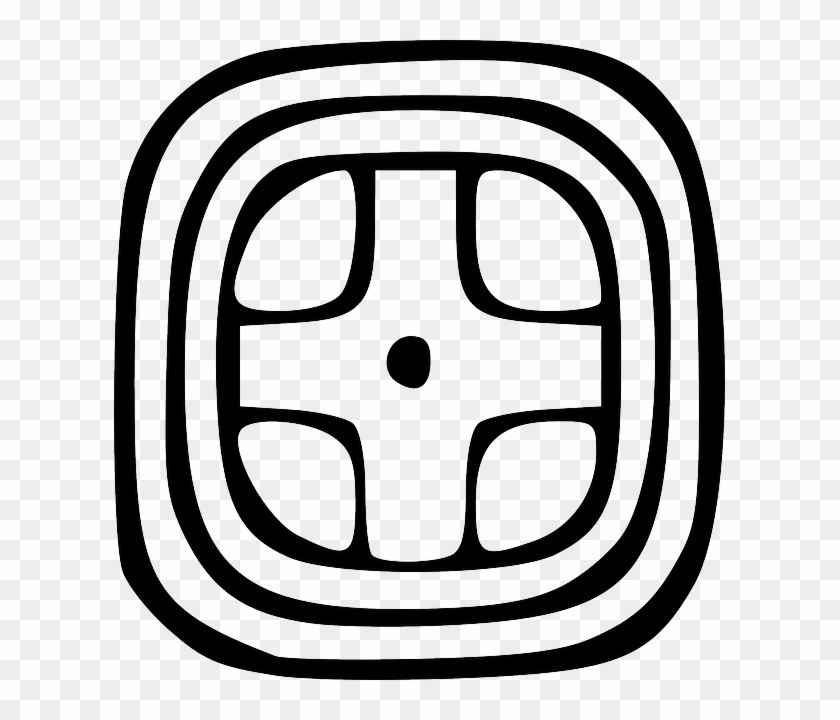Mayan Sun Symbol Tattoo