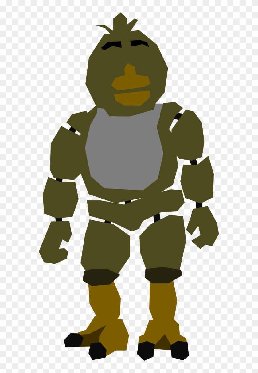 Phantom Chica By Samueljellis - Fnaf 3 Phantom Chica - Full Size PNG ...