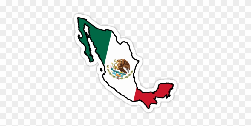 Mexico's Flag Is Made Up Three Vertical Stripes - Mexico Country And ...