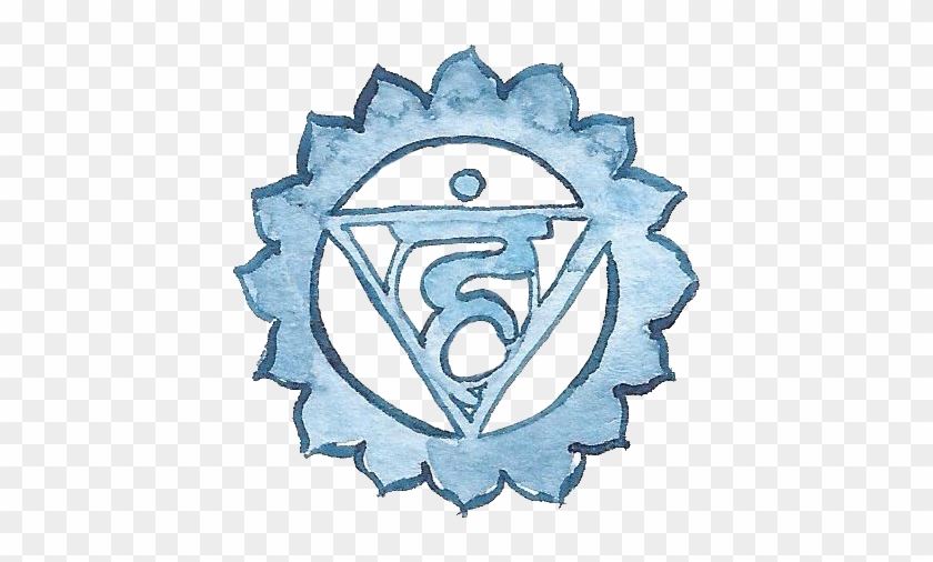 Throat Chakra ~ - Emblem - Full Size PNG Clipart Images Download