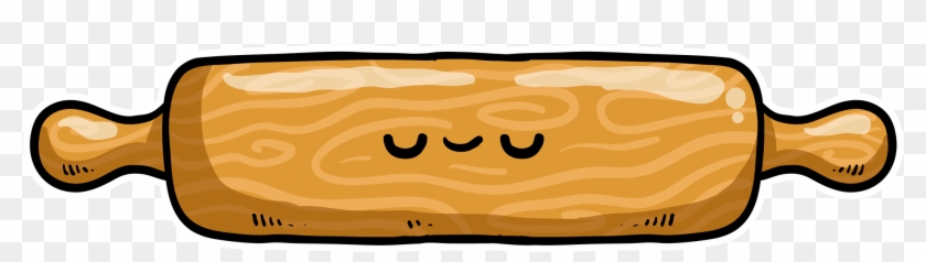 Cartoon Drawing Vector Rolling Pin - Rolling Pin Cartoon - Full Size ...