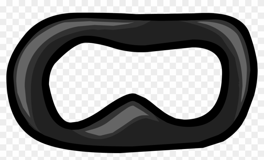 Mask - Club Penguin Black Mask - Full Size PNG Clipart Images Download