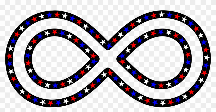 Red White Blue Infinity - Clip Art - Free Transparent PNG Clipart ...