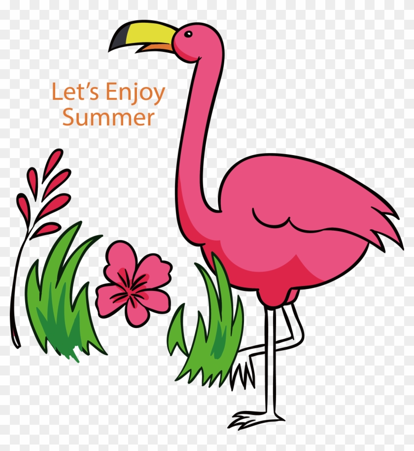 Flamingo Clip Art - Flamingos - Full Size PNG Clipart Images Download