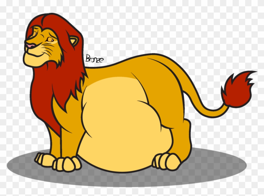 King Queen Of The Pride Land 2 By Bronzepony - Lion King Simba Fat ...