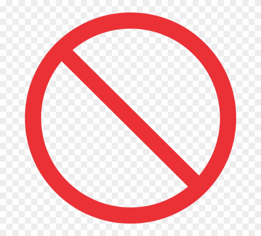 Draw The 'no Symbol' In Draw And Have A Vector Drawing - Not Allowed ...