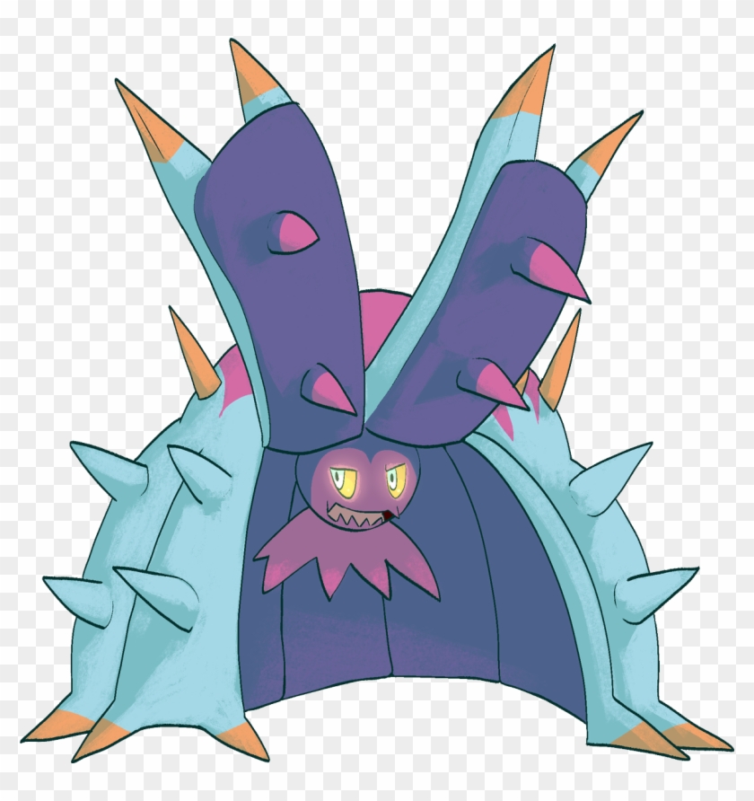 Toxapex - Toxapex Pokemon Png - Full Size PNG Clipart Images Download