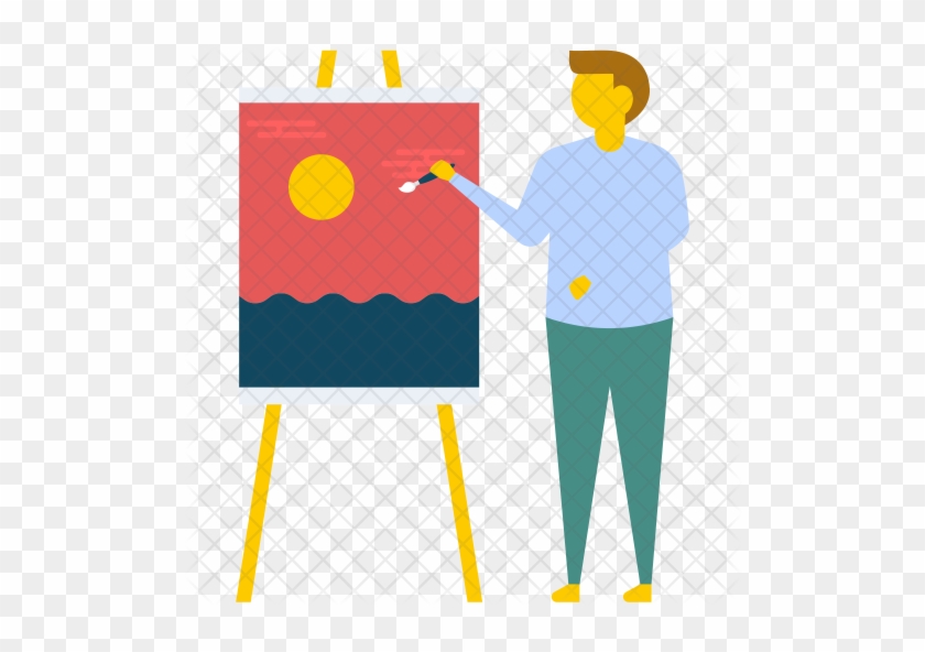 Artist Icon - Art - Full Size PNG Clipart Images Download
