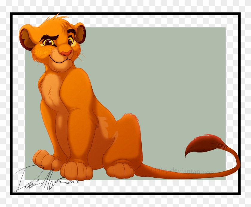 Here, Have A Simba By Laniej - Cartoon - Free Transparent PNG Clipart ...