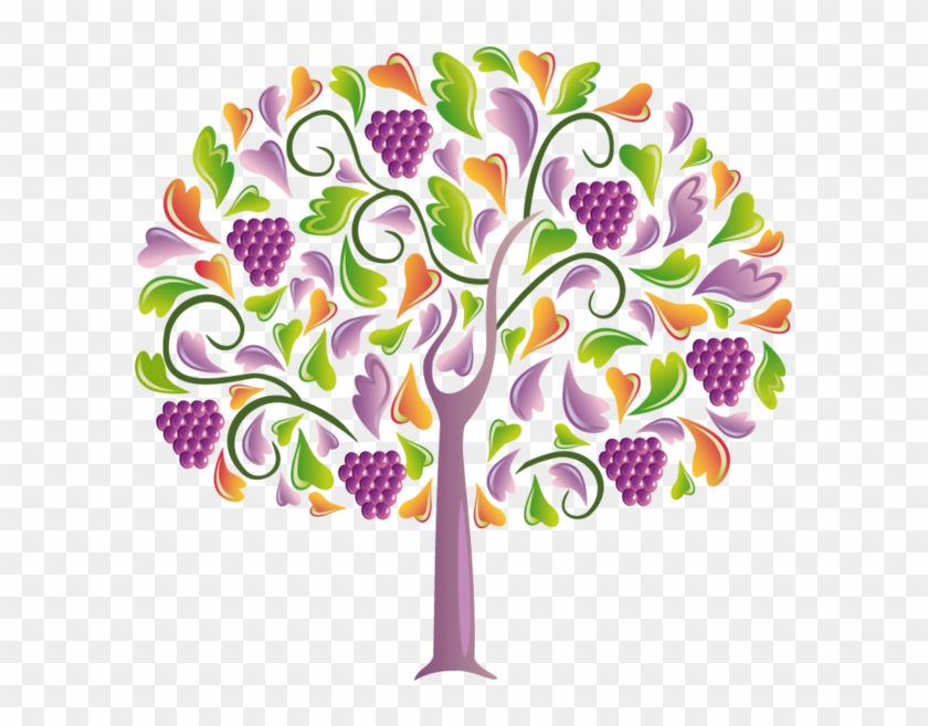 Grape In Trees Clipart - Full Size PNG Clipart Images Download