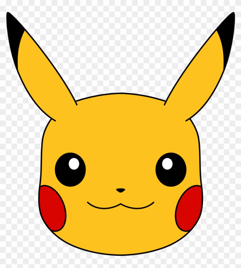 Pikachu's Face By Ryanthescooterguy - Pikachu Face - Full Size PNG ...