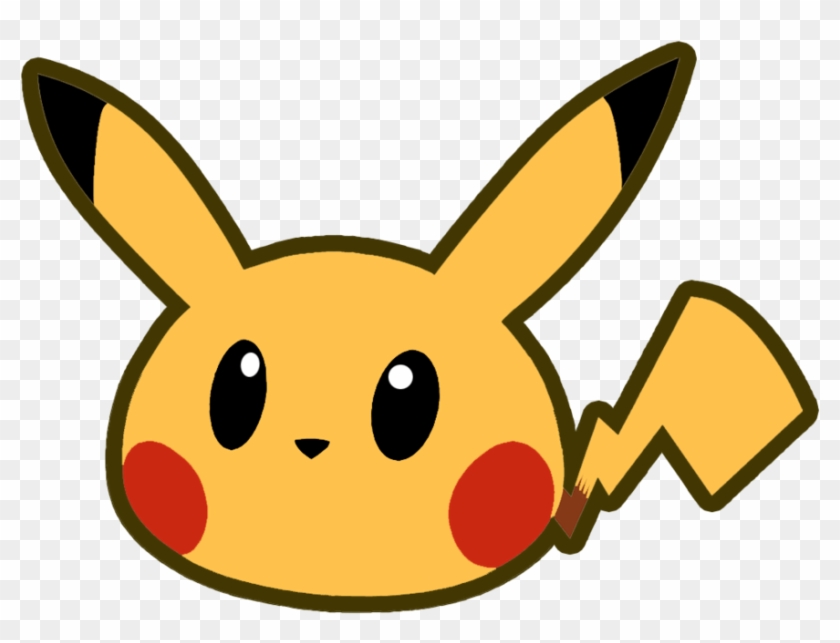 Pikachu Head By Twin-gamer - Pokemon Day - Full Size PNG Clipart Images ...