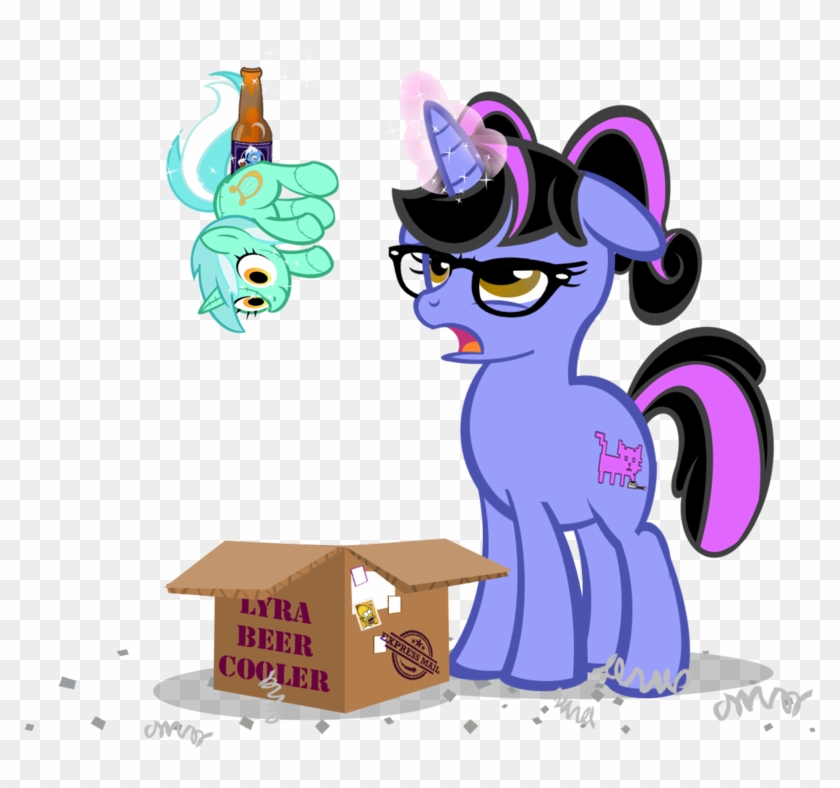 Lyra Beer Cooler By Pixelkitties - Mlp Lyra Plushie - Full Size PNG ...