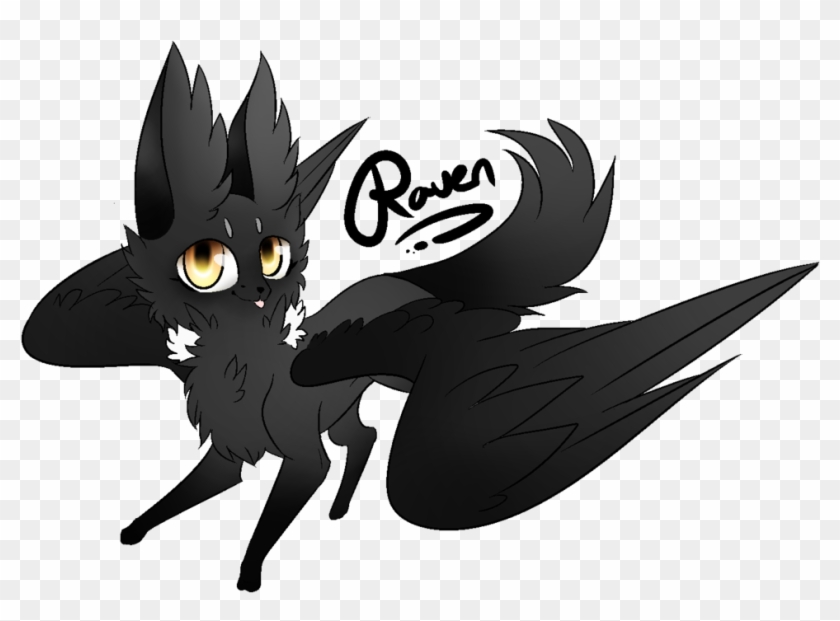 Chibi Raven By Hushedcanary - Cartoon - Free Transparent PNG Clipart ...