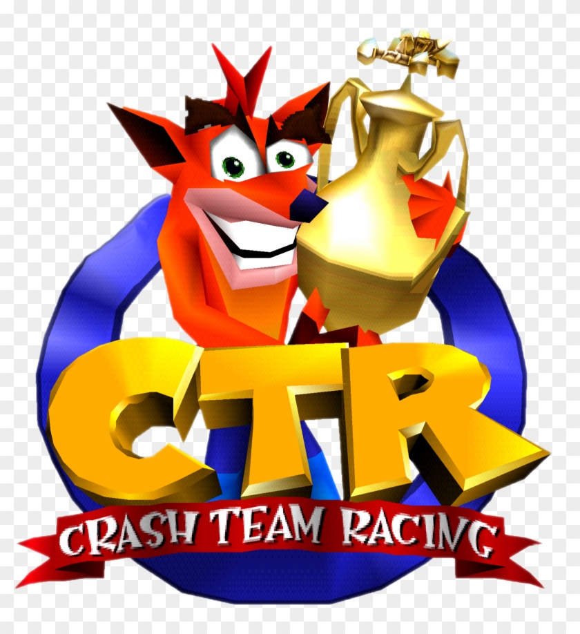 Crash Team Racing - Crash Team Racing Logo - Full Size PNG Clipart ...