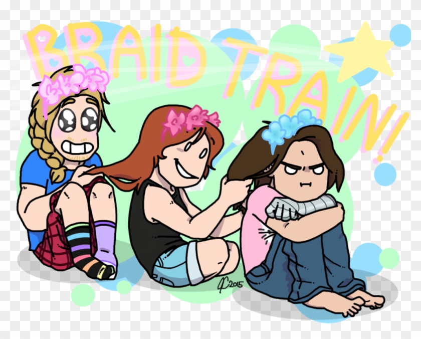 Braid Train By Jaycee9325 - Cartoon - Free Transparent PNG Clipart ...