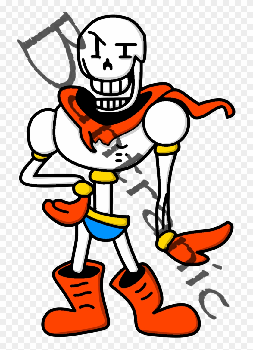 Papyrus Hd Sprite Recreation By Bantranic - Undertale Papyrus Sprite ...