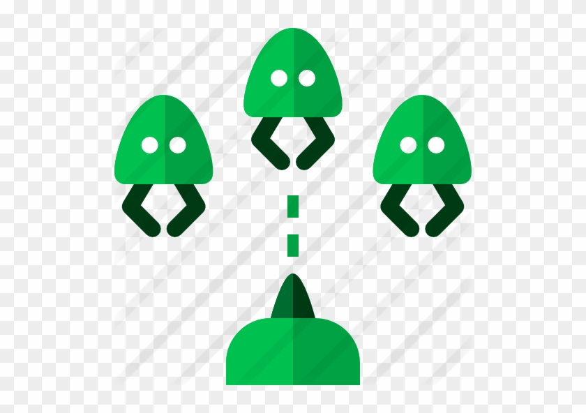 Space Invaders - Space Invaders Flat Icon - Full Size PNG Clipart ...