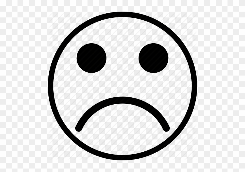 Sad Emoji - White Sad Face Emoji - Full Size PNG Clipart Images Download