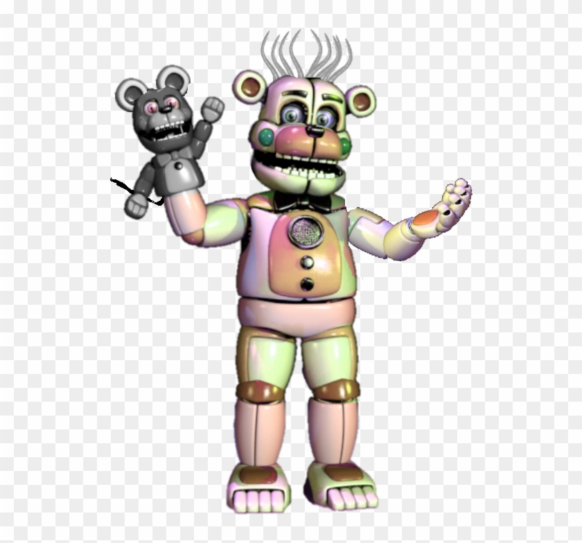 Funtime Wil With Mousey Puppet By Spiderboygames - Fnaf Funtime Freddy ...