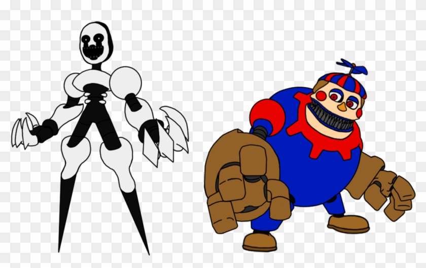 Nightmare Puppet And Bb By Ren-valaria - Nightmare Puppet - Full Size ...