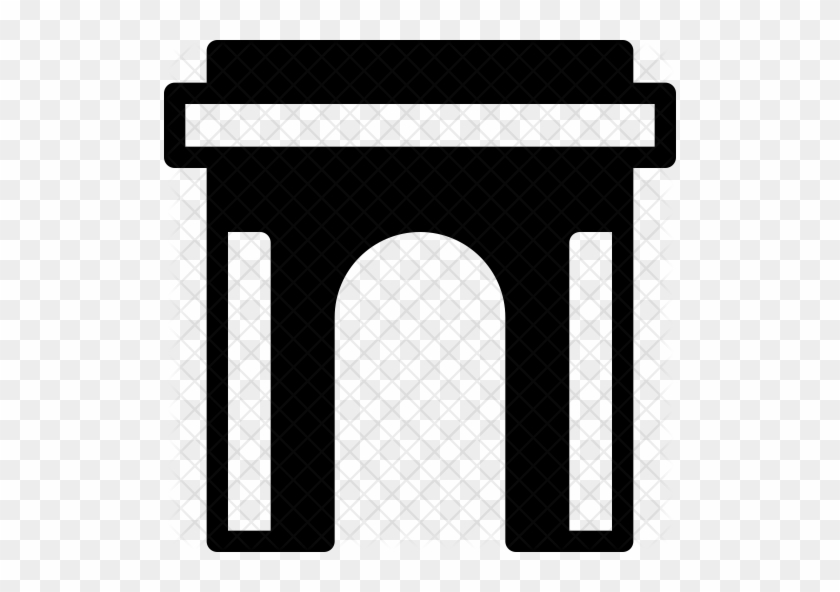 Arc De Triomphe Icon - Arch - Full Size PNG Clipart Images Download