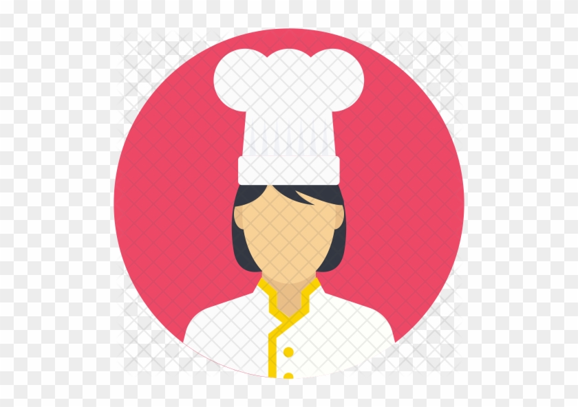 Female Chef Icon - Chef Icon Png - Full Size PNG Clipart Images Download