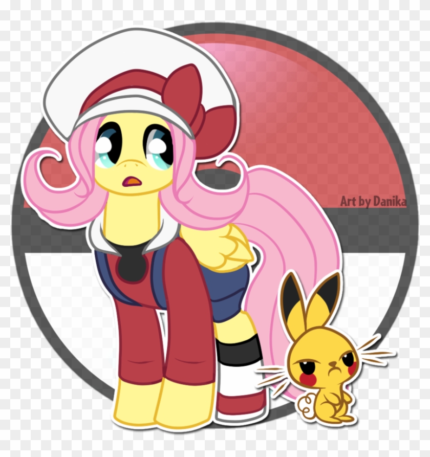 Fluttershy Pokemon Trainer - Full Size PNG Clipart Images Download