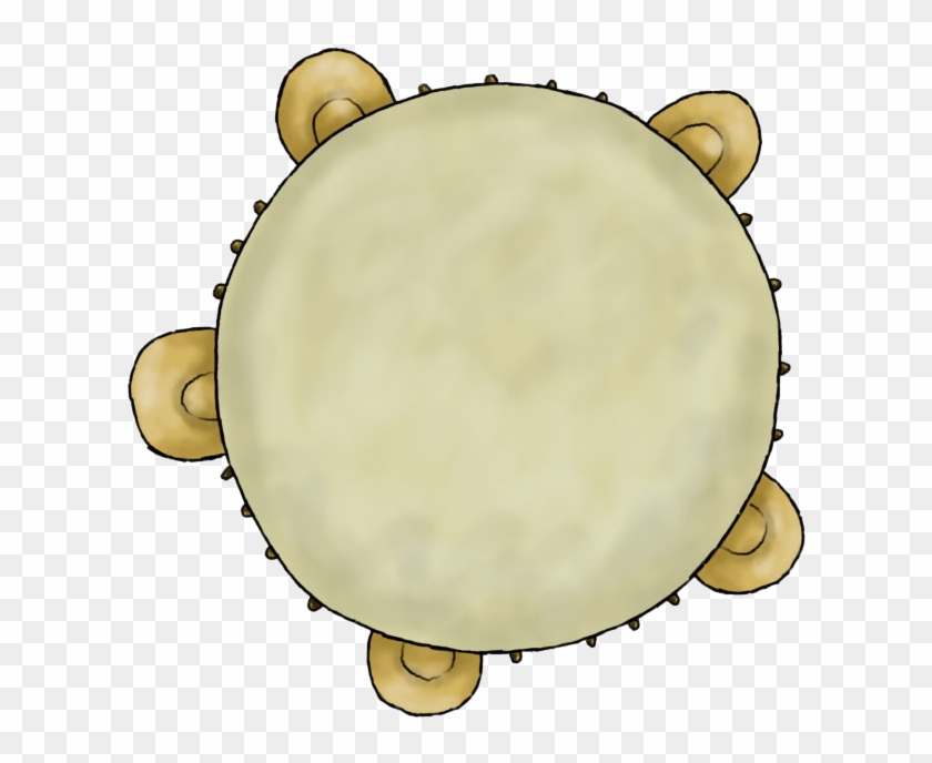 Tambourine Clip Art Music - Cartoon - Full Size PNG Clipart Images Download