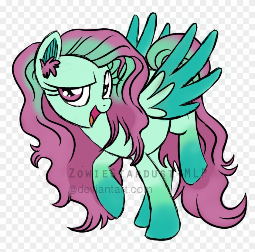 Berry Breeze Gift Art By Zowiestardust-mlp - Cartoon - Full Size PNG ...