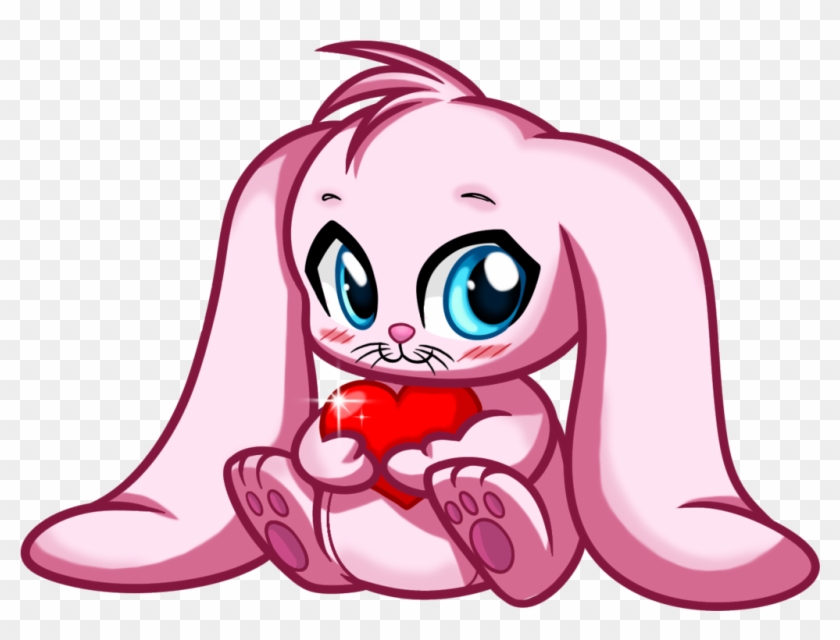 Chibi-bunny By Emmber96 - Bunny Chibi Transparent - Full Size PNG ...