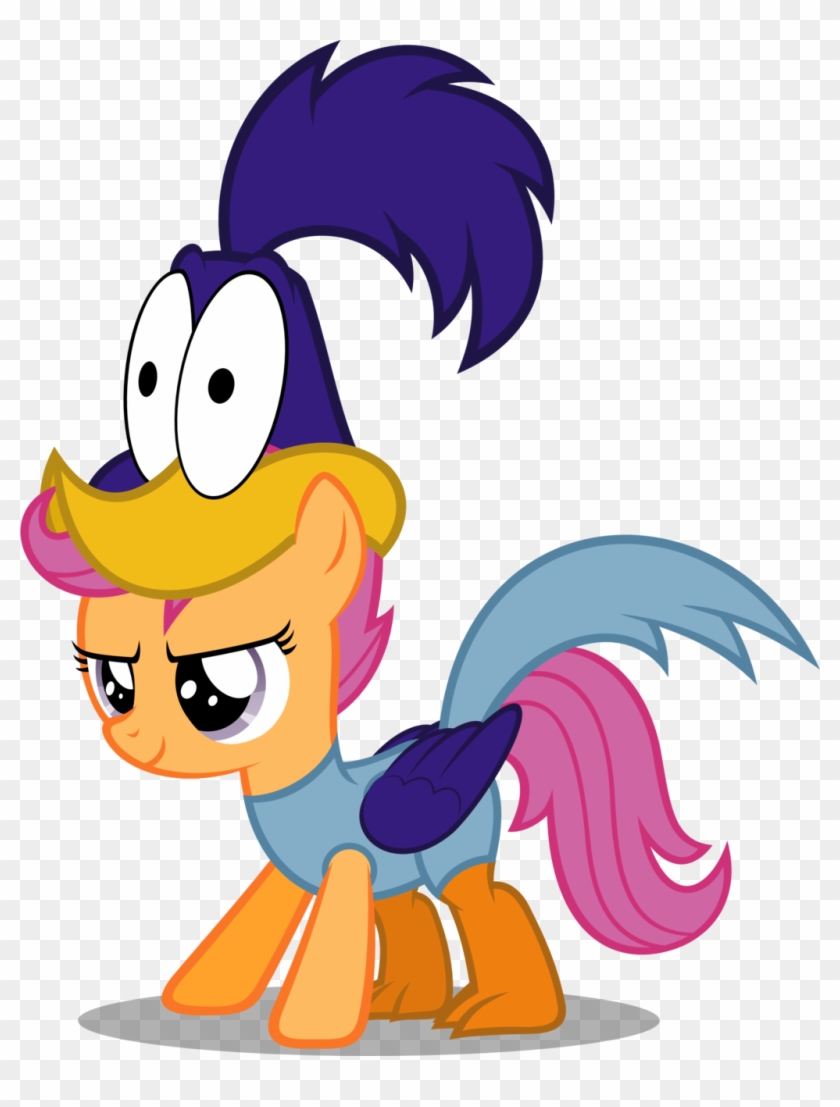 Scoota-runner By Zacatron94 - Roadrunner Mlp - Full Size PNG Clipart ...