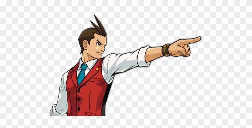 Ace - Apollo Justice: Ace Attorney - Full Size PNG Clipart Images Download