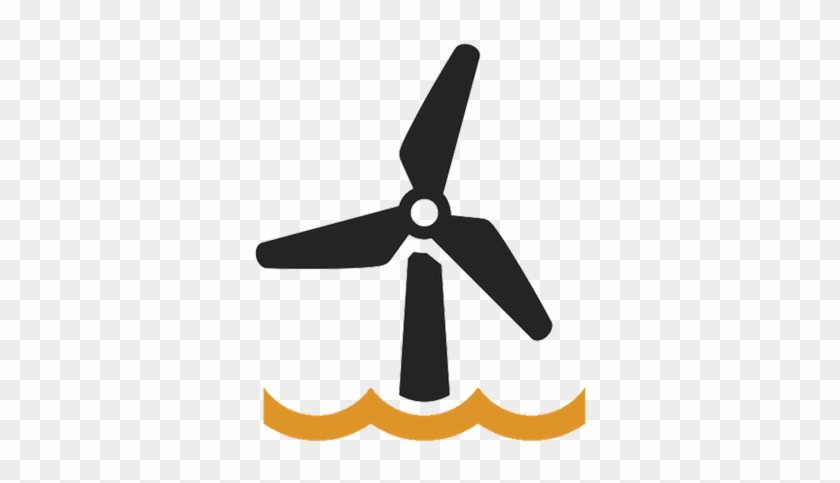 Renewables & Right Of Way - Offshore Wind Icon - Full Size PNG Clipart ...