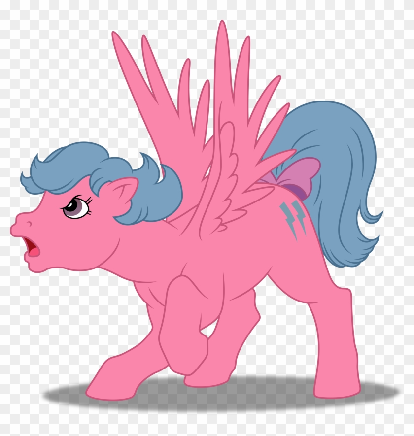 Vector - My Little Pony G1 Firefly - Full Size PNG Clipart Images Download