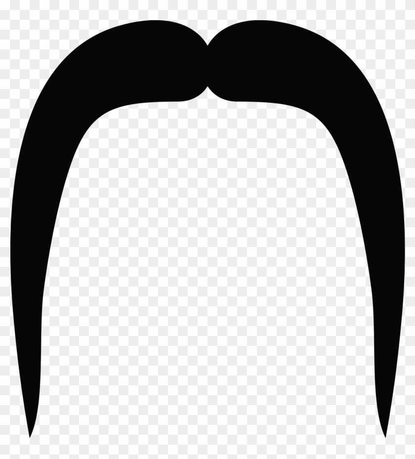 Fu Manchu Mustache Clip Art