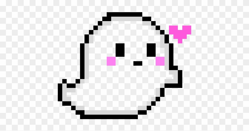 Cute Ghost Pixel Art Maker Pixel Art Cute - Pixel Ghost - Full Size PNG ...