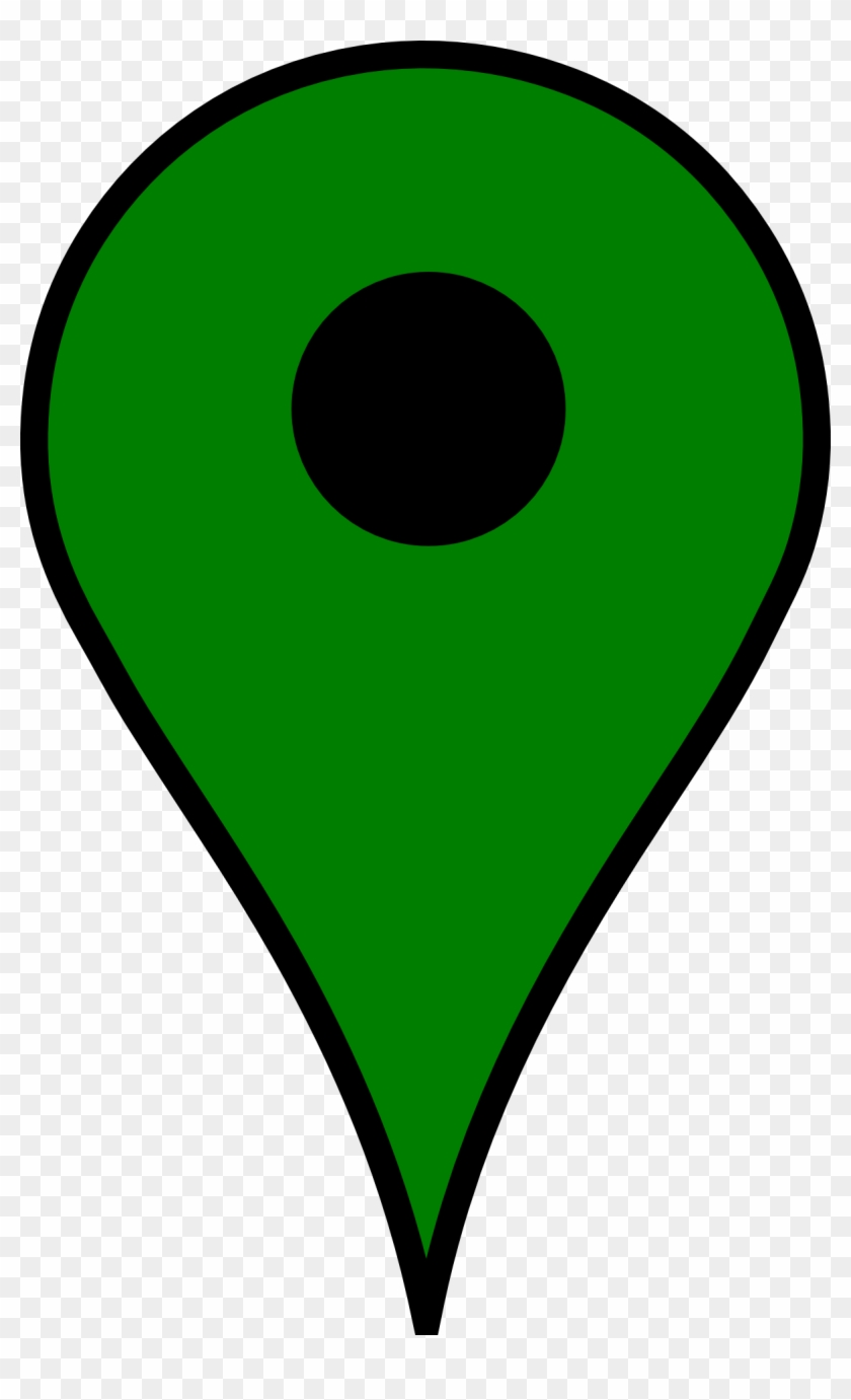 Green Map Pin Png - Full Size PNG Clipart Images Download