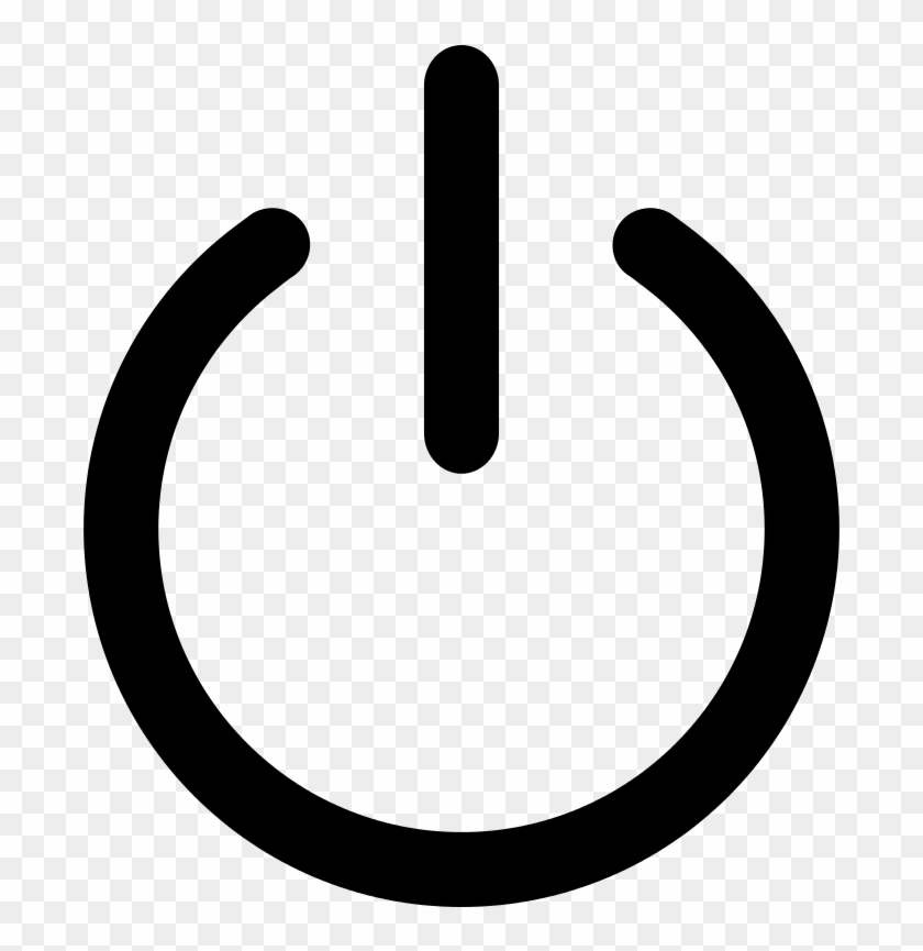 Switch On Off Symbol - Full Size PNG Clipart Images Download