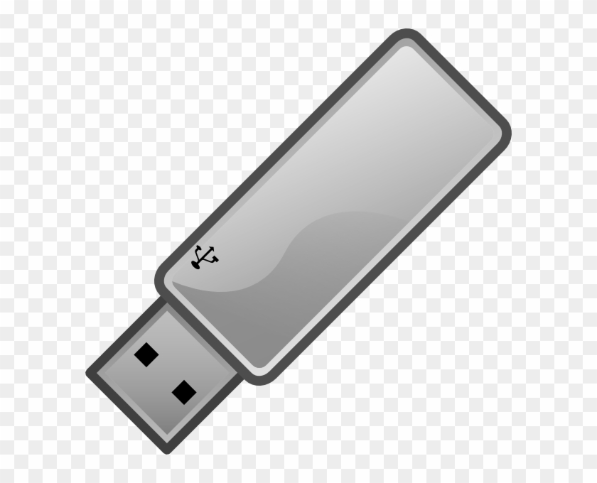 Usb Flash Drive Icon Clip Art At Clker - Flash Drive Png - Full Size ...