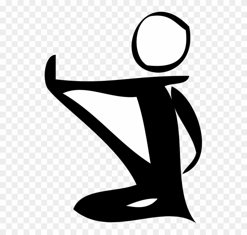 Yoga Sport Position Exercise Stretching Human - Yoga Clip Art Free ...