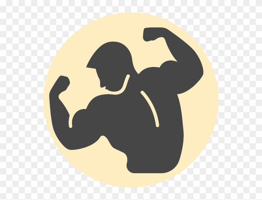 Back Exercises That Require No Equipment - Bodybuilder Icon Png - Full ...