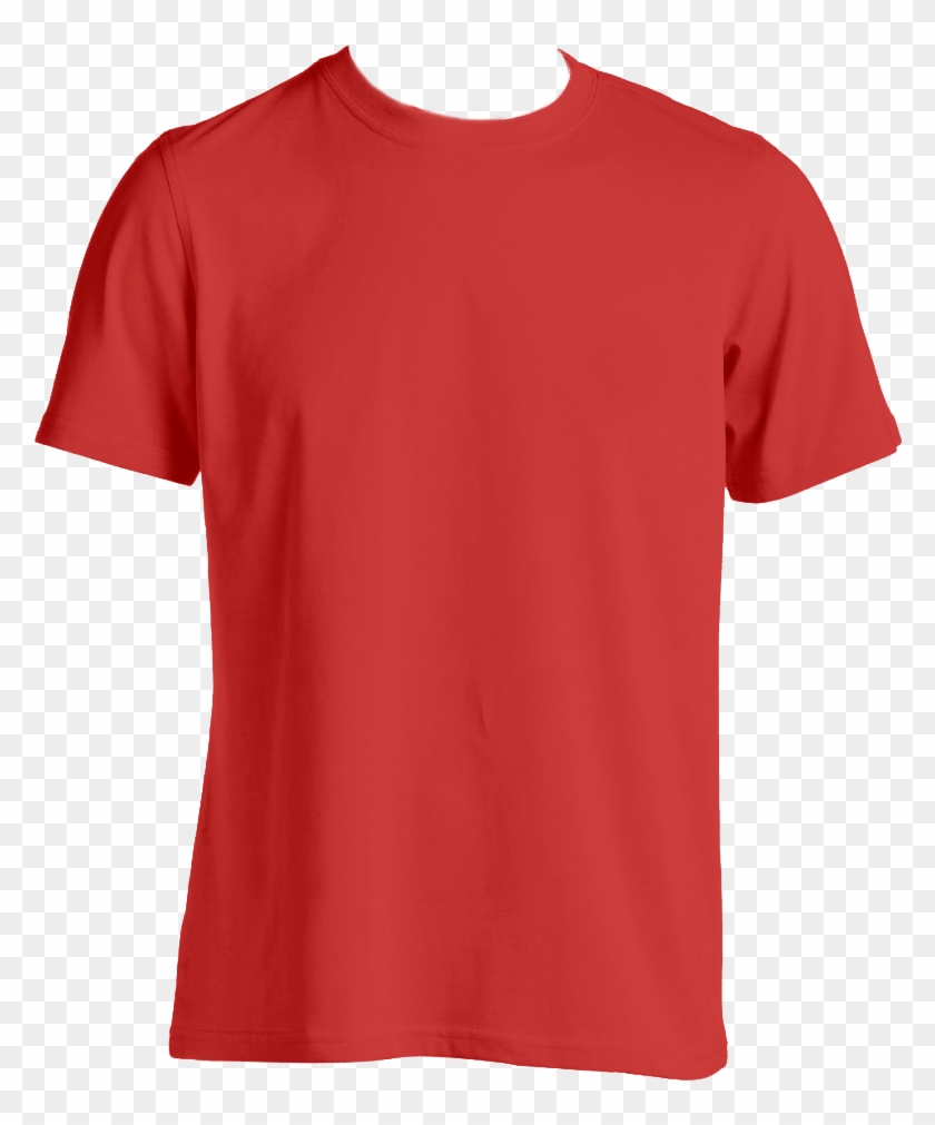 Custom T shirt Mens Red Red T Shirt Template Png Free Transparent 