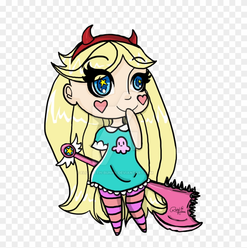 Star Vs The Forces Of Evil By Elizabeth-bunny - Cartoon - Full Size PNG ...