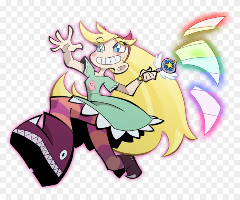 Marco Star Vs The Forces Of Evil - Star Butterfly Vs Panty - Full Size ...