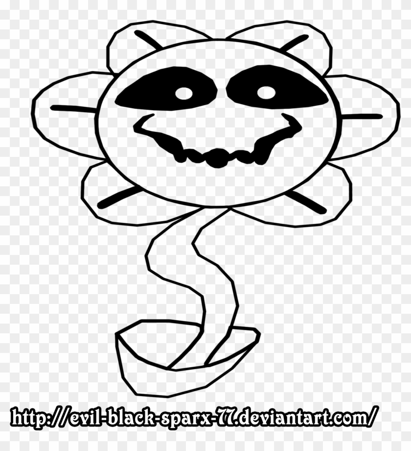 Flowey The Flower - Flowey The Flower - Free Transparent PNG Clipart ...