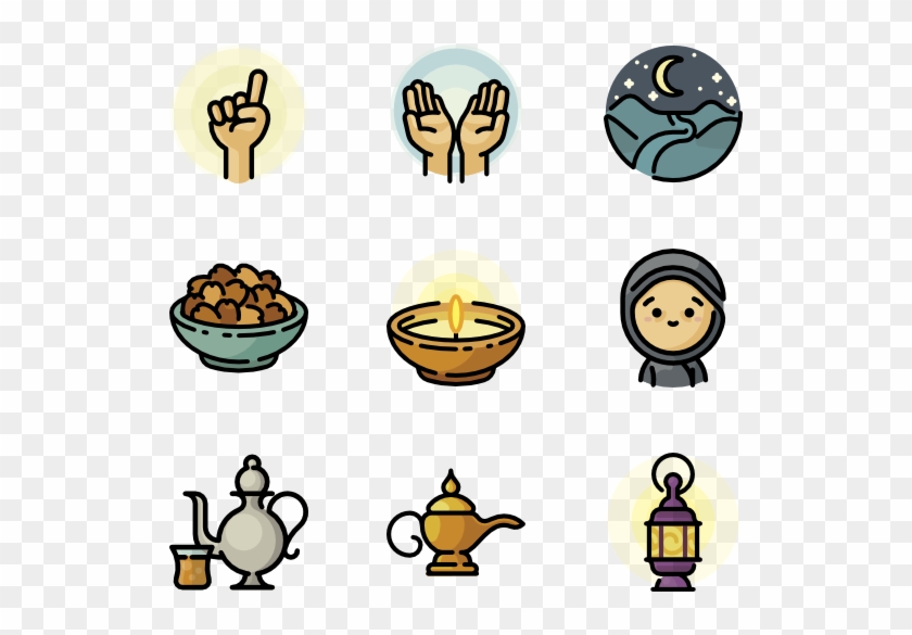 Ramadan 30 Icons - Ramadan Icons - Full Size PNG Clipart Images Download