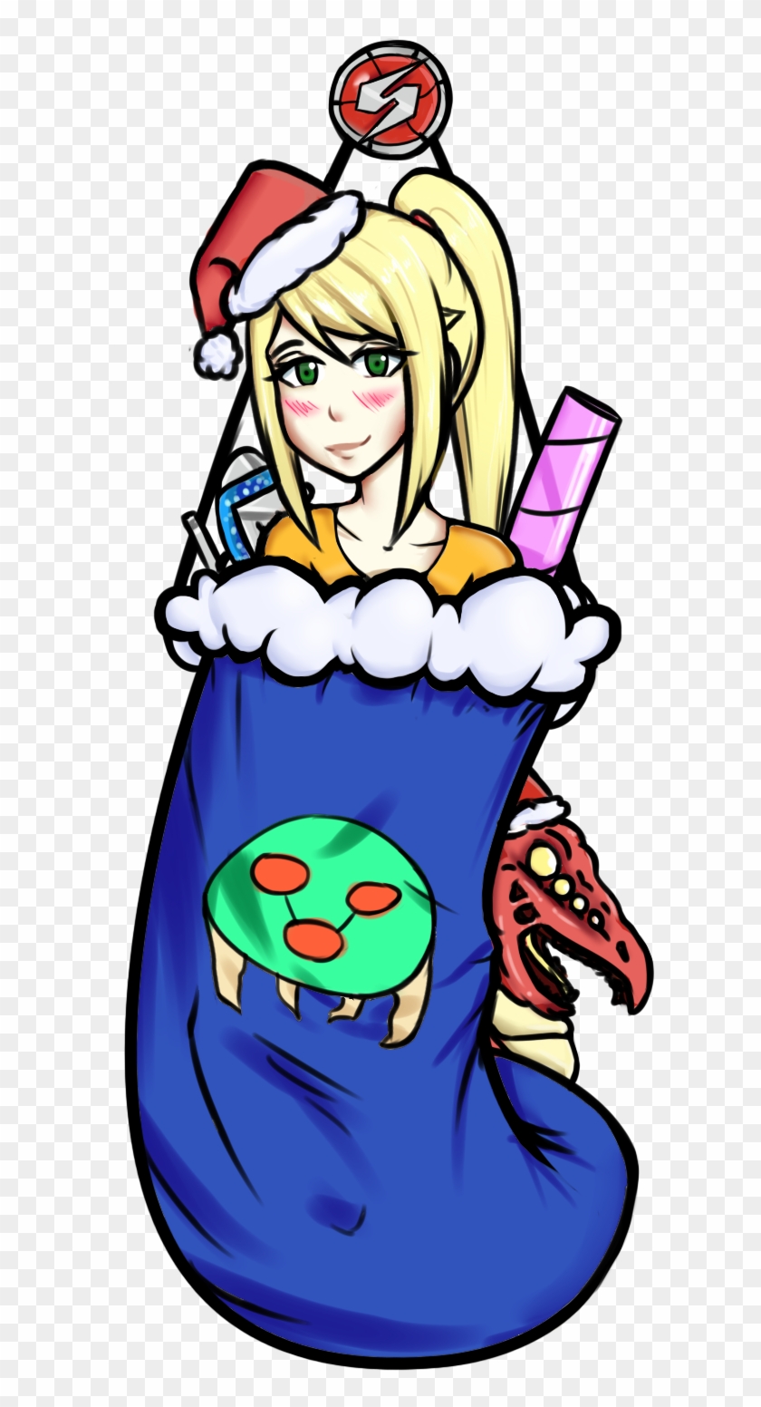 Christmas Samus By Zprotectorx Christmas Samus By Zprotectorx - Cartoon ...
